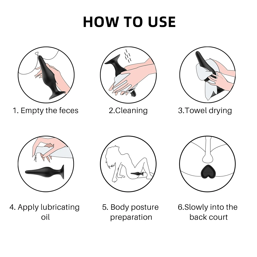 Onlyyoo High Quality Sale Grade Silicone Sex Products Sex Butt Plug Sex Toys For Menmale Buy
