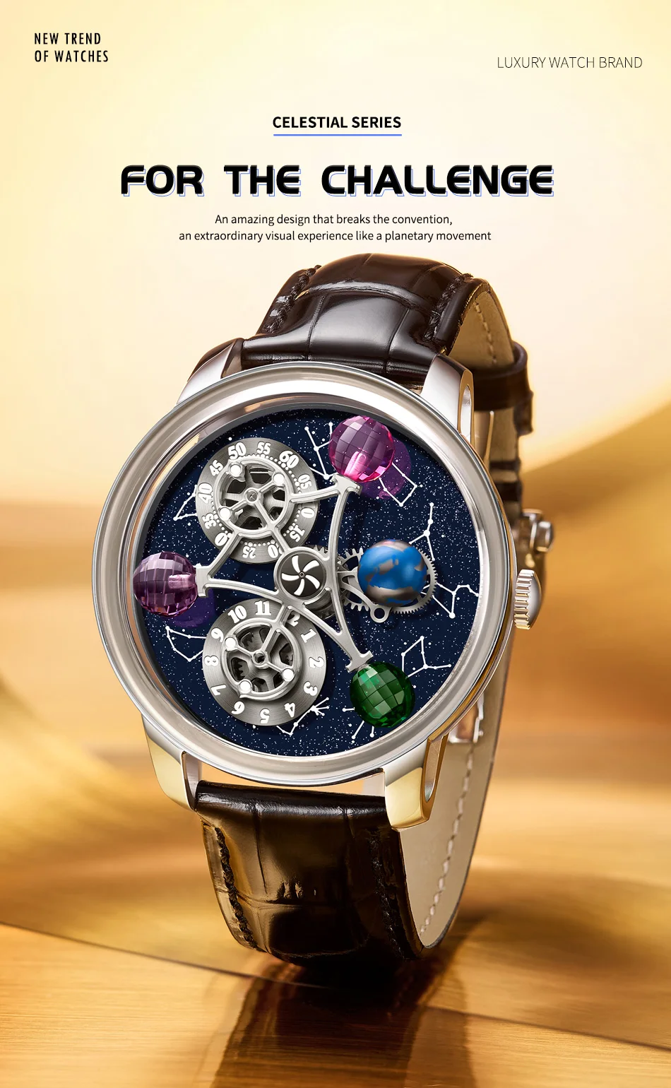 Pindu 6573 Luxury Men's Watch - Fashion, Business, Waterproof