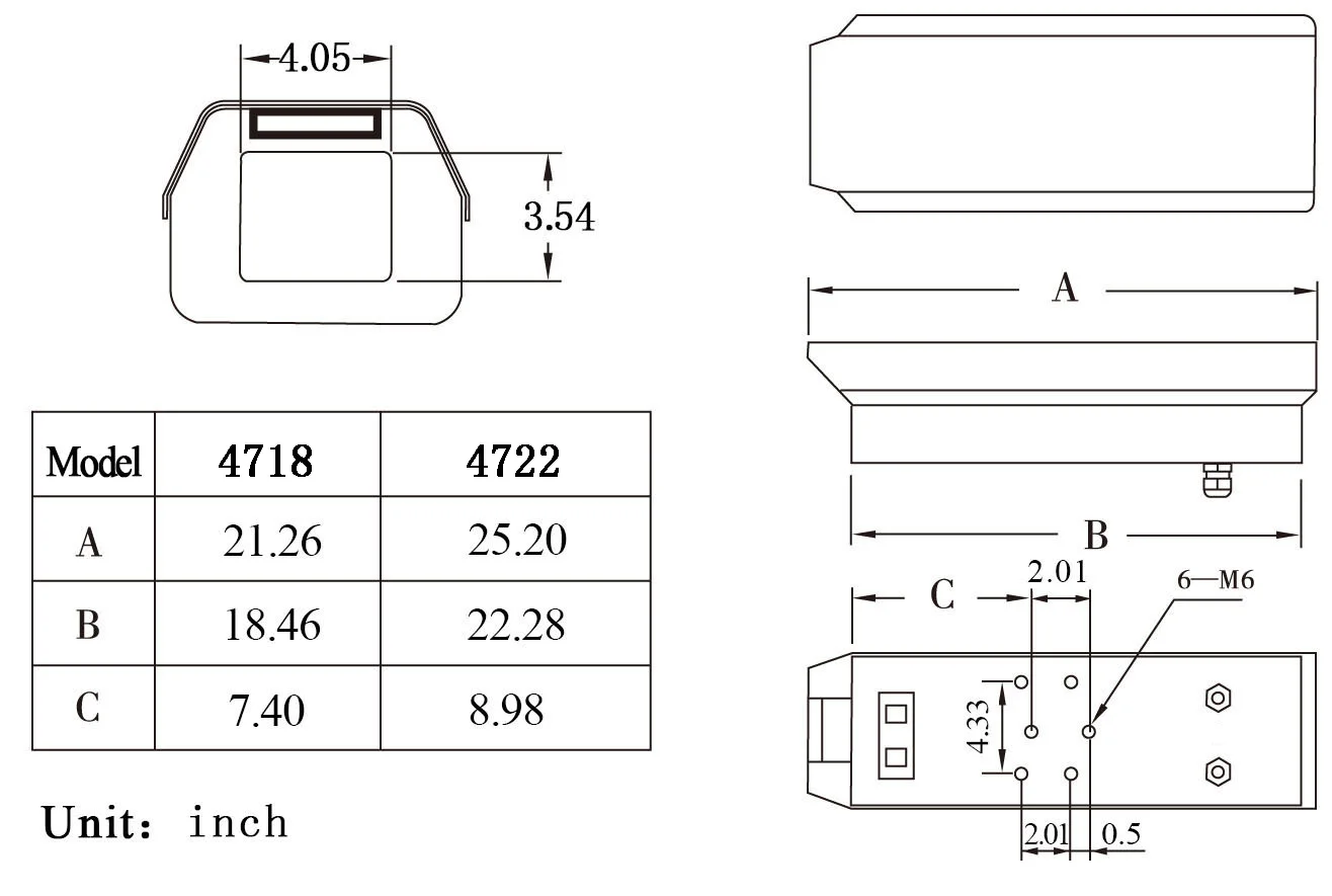 Aibsin 4718SHK+W CCTV Camera Housing - Durable & Reliable
