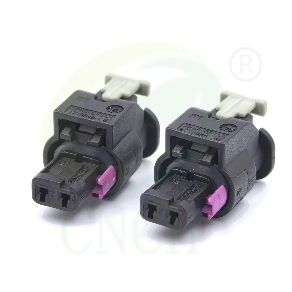 2 Pin 4F0973202 Pigtail Plug Housing Connector Injector for VW Audi Porsche