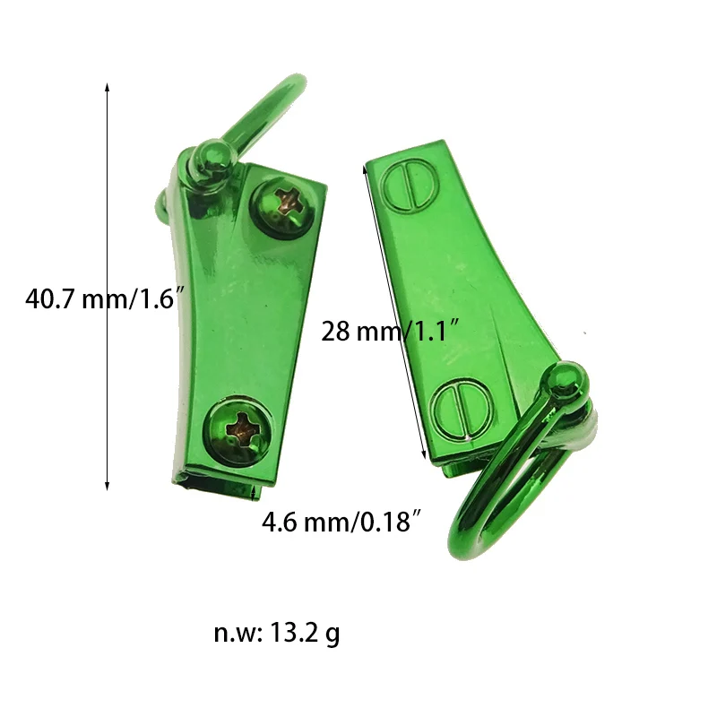 Metal Side Clip Bag Buckle With Side Loop Clasp Chain Connector Buckle ...