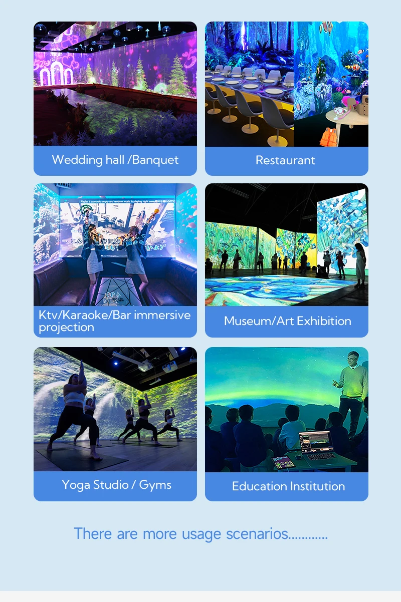 Immersive Projection - Multi Sensory Holographic Experience