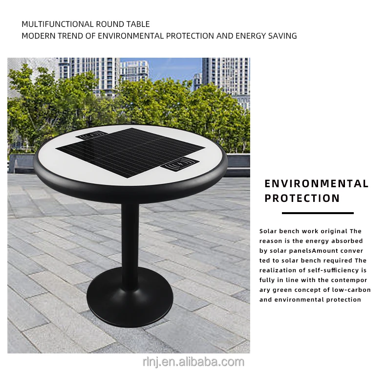 Cheap RGB LED Outdoor Garden Bench Phone Wireless Charging bluetooth ...