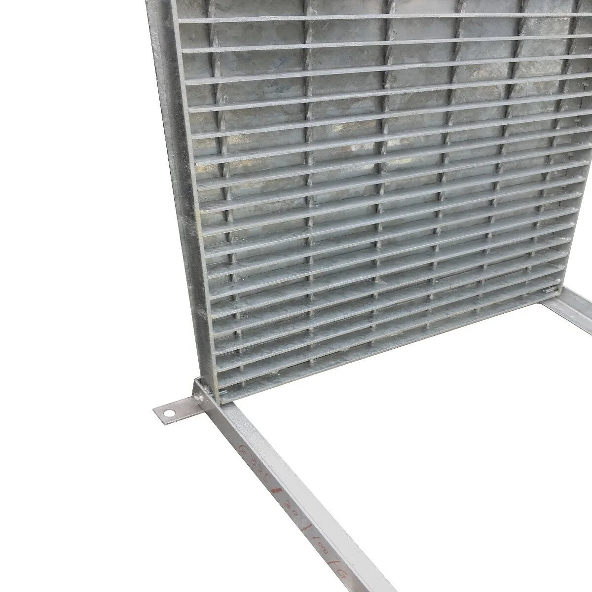 Trench Ditch Drain Grating Manhole Cover Steel Grating With Checker ...