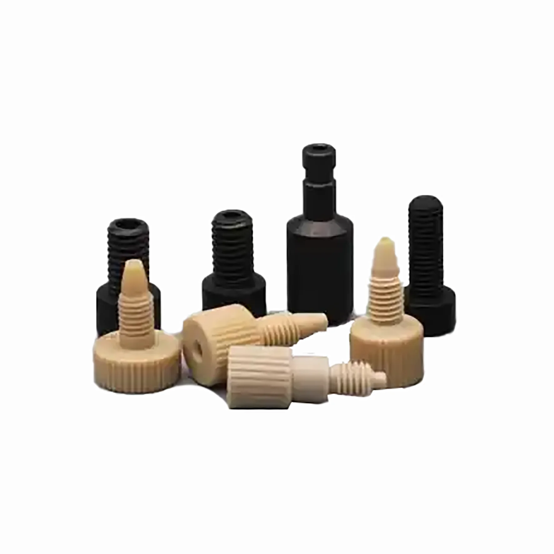 High Quality Black Galvanized Chamfered Hex Socket Screws - Buy Plastic ...