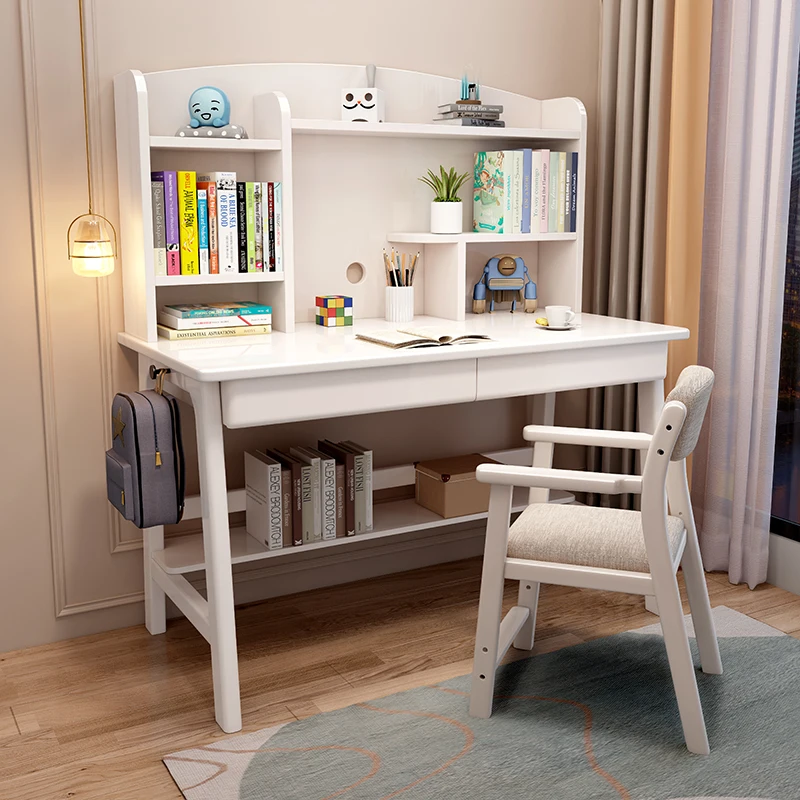 Modern Office Desk Study Work Adult Single Study Desk Kids Study Table ...