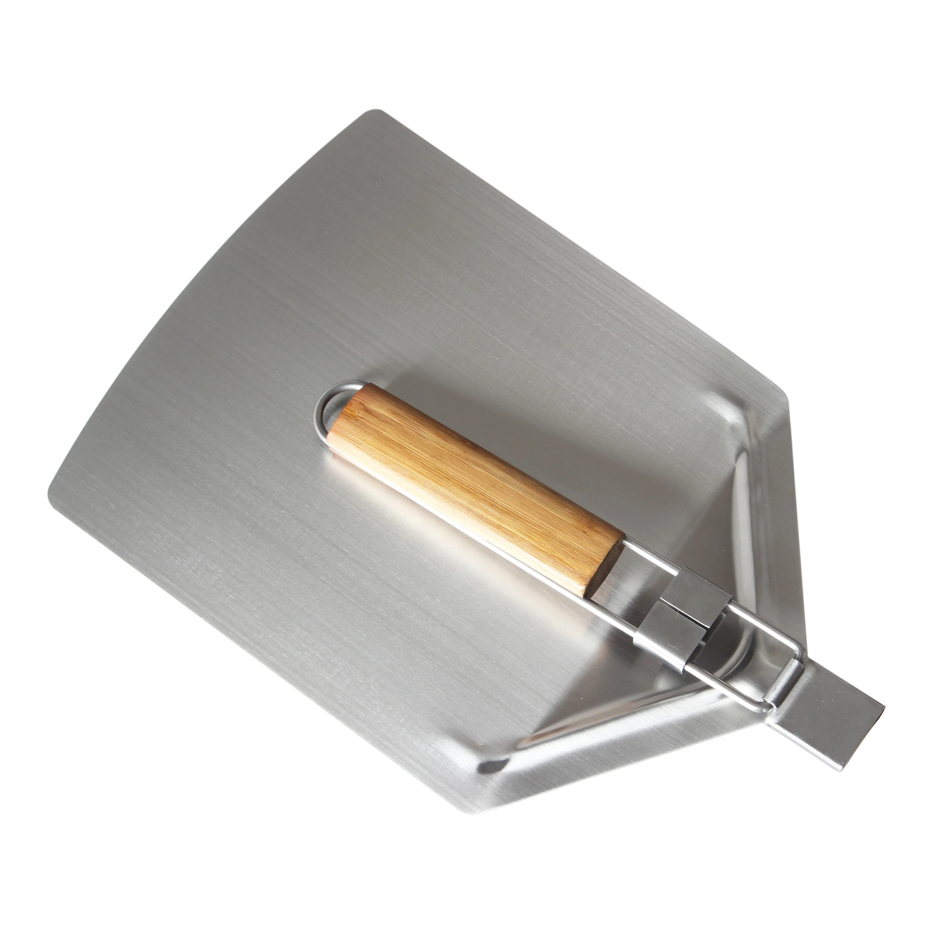 Stainless Steel Pizza Spatula With Folding Wooden Handle - Buy Pizza ...