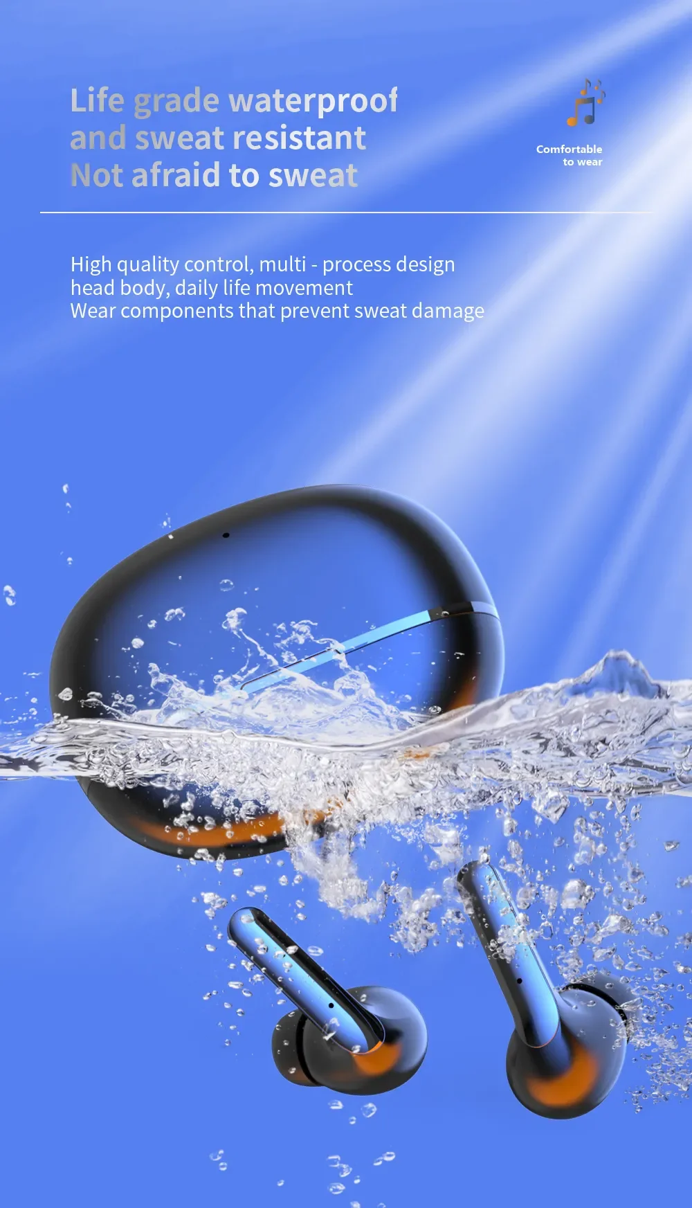 Original Air7 Tws Type C Mini True Stereo Wireless Buds Low Latency ...