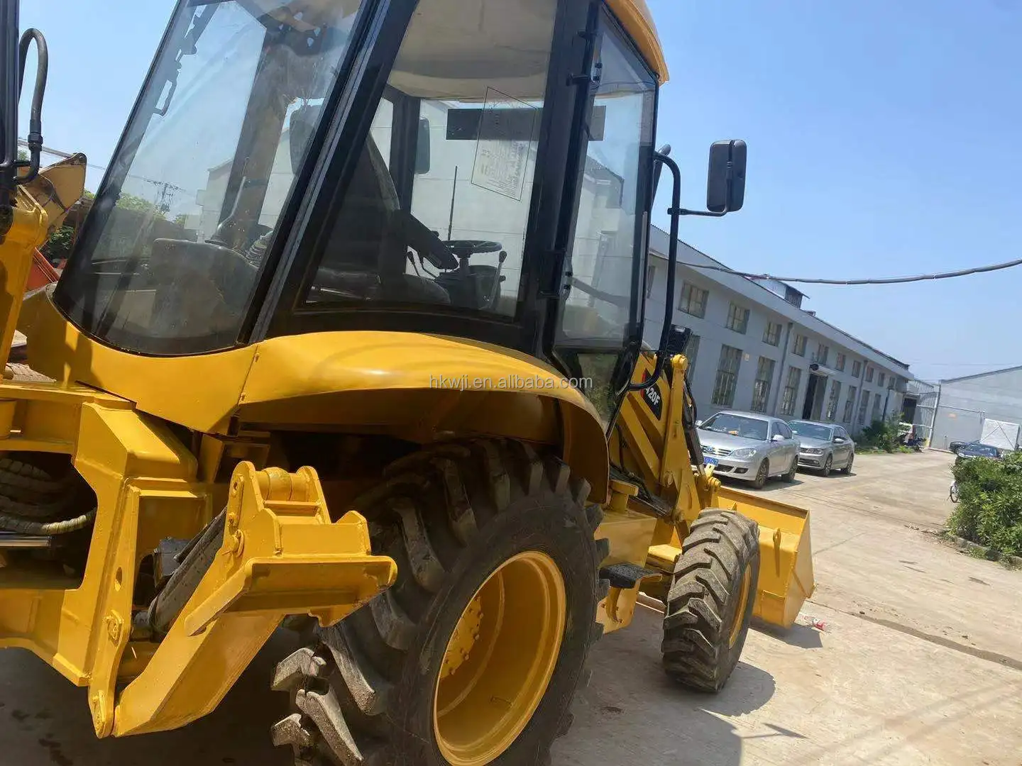 Original Japan Caterpillar Backhoe Loader 420F Second Hand Cat Retro ...