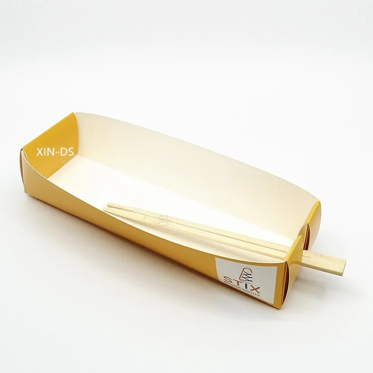 Custom Lolly Waffle Stick Box - Ice Cream Bubble Waffle Paper Tray