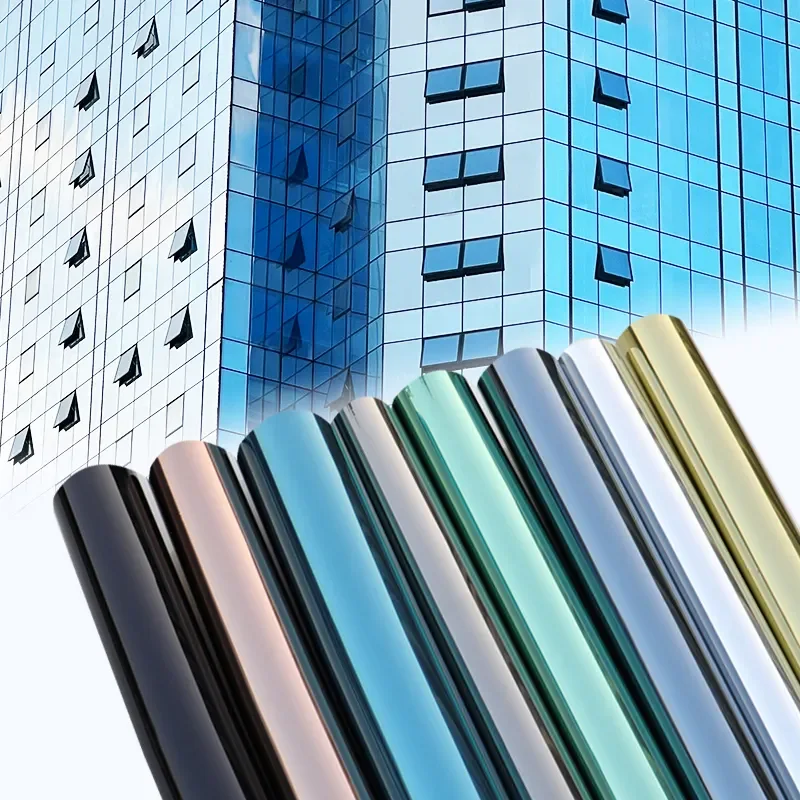 Building Glass Tint Film - UV and Heat Cut PET Material