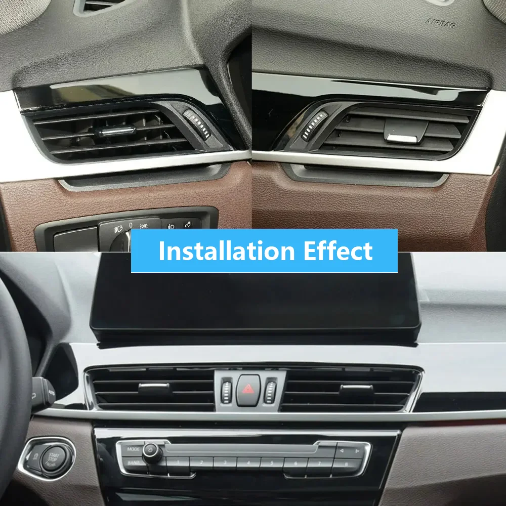 Car Front Dashboard Air Conditioning Middle Left Right Ac Vent Grille ...