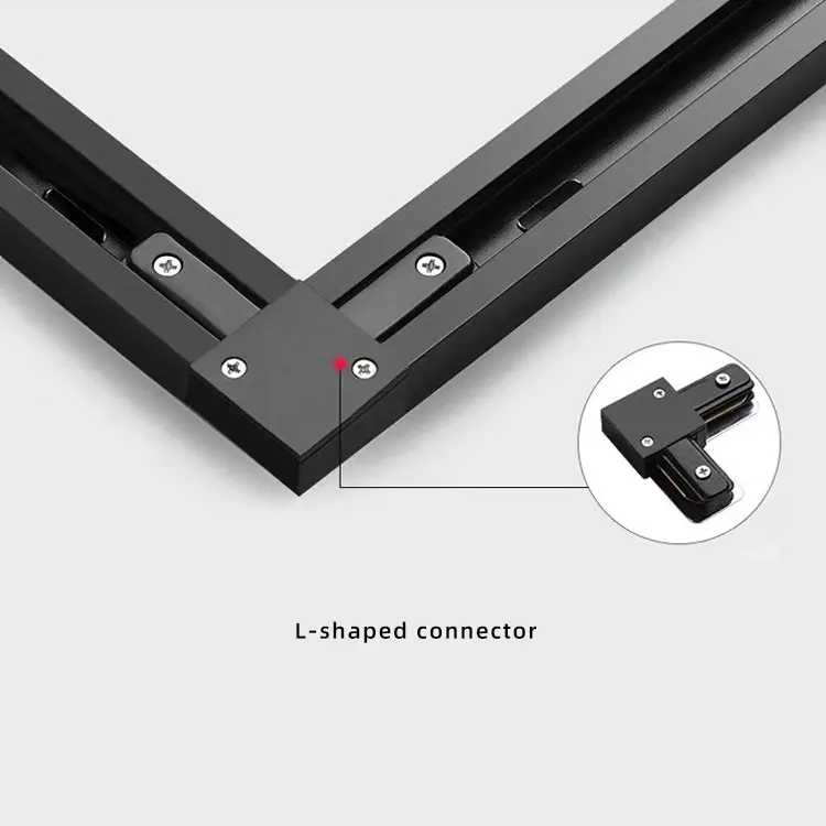 New Custom Rail Light Surface Mounted Spotlight Adjustable Gu10 Led Track Lights Aluminum 30w ...