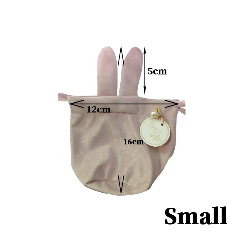 Velvet Easter Bags Cute Bunny Gift Packing Bags Dropshipping Rabbit ...