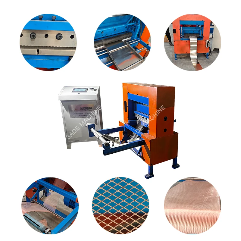 High Quality Expanded Metal Machine Plc Control Aluminum Metal Expanded ...