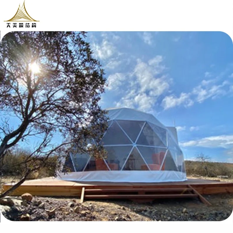 Geodesic Glamping Dome Tents mars Dome House Wood Platform| Alibaba.com