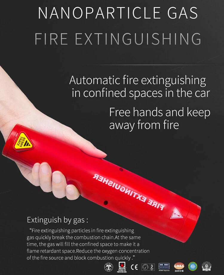 Customize Automatic Aerosol Fire Extinguishing Vehicle-mounted ...