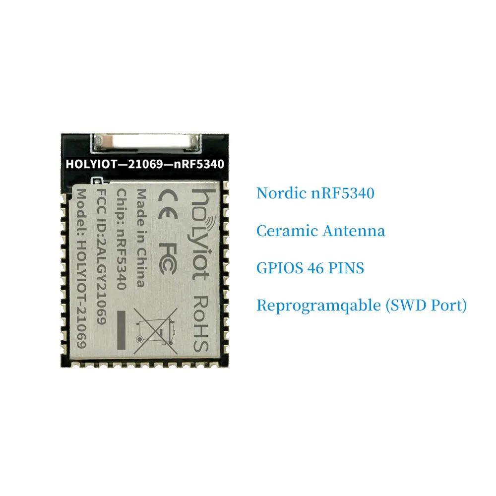 Holyiot Nrf5340 Iot Wearable Devices Smart Home Ultra-low Power ...