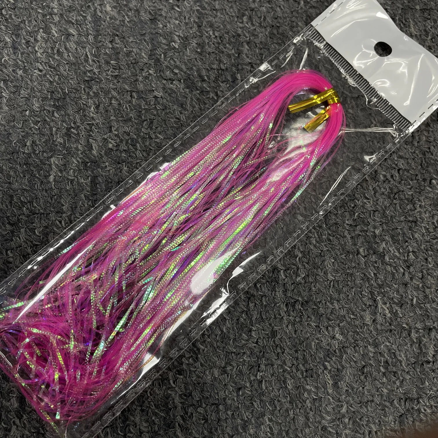 In Stock Fishscale 12 Colors Fly Tying Krinkle Flash Fly Tying ...