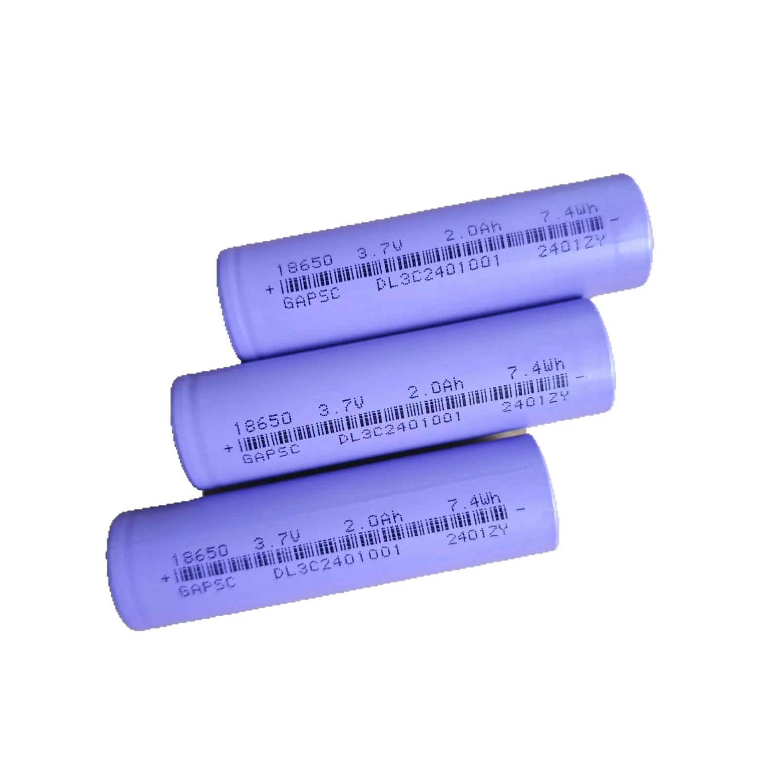 GH High-Performance 18650 2000mAh 3C Li-ion Battery Cylindrical Lithium Ion for High-Drain Power ...