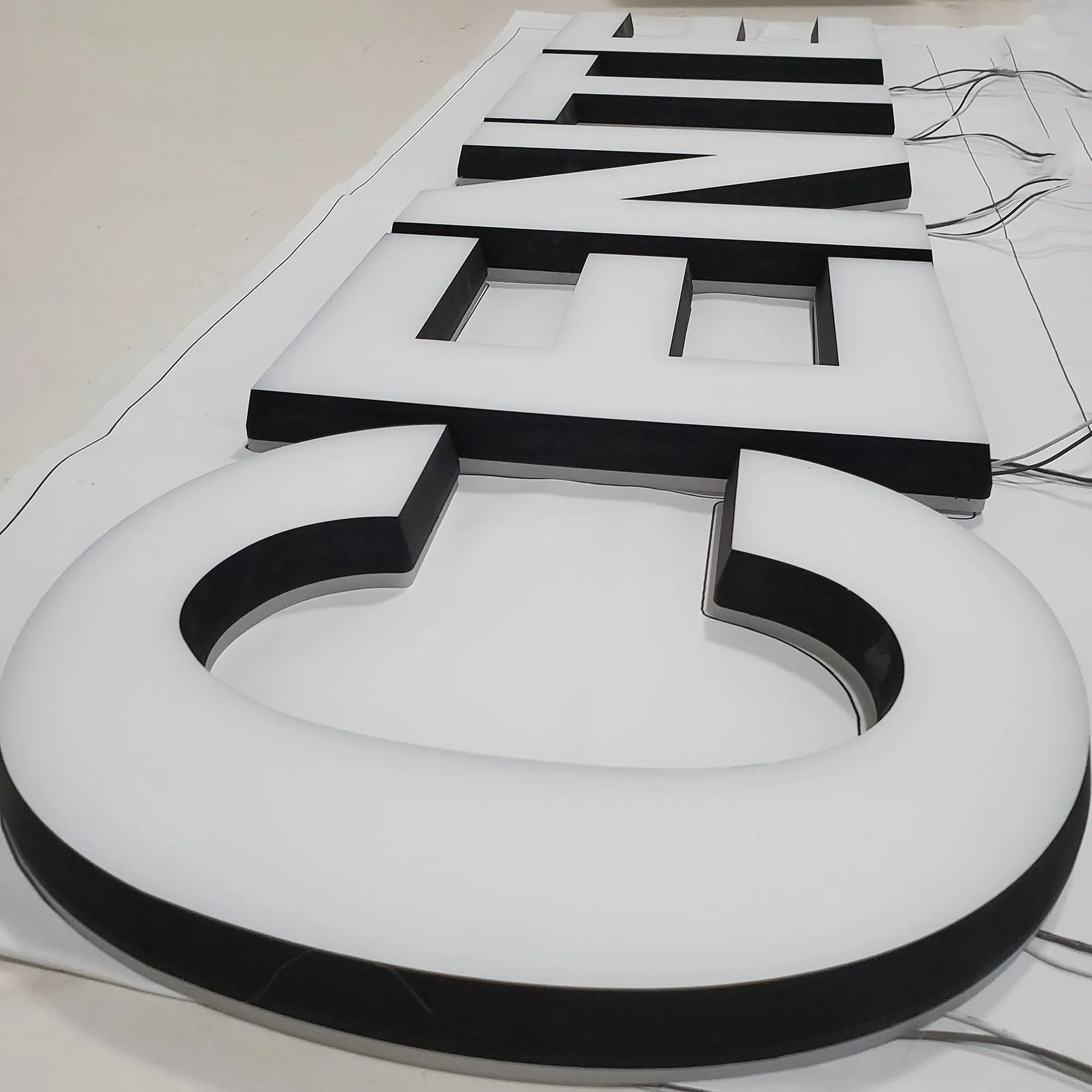 Custom 3d Sign Board Restaurant Sign Free Design Acrylic Channel ...