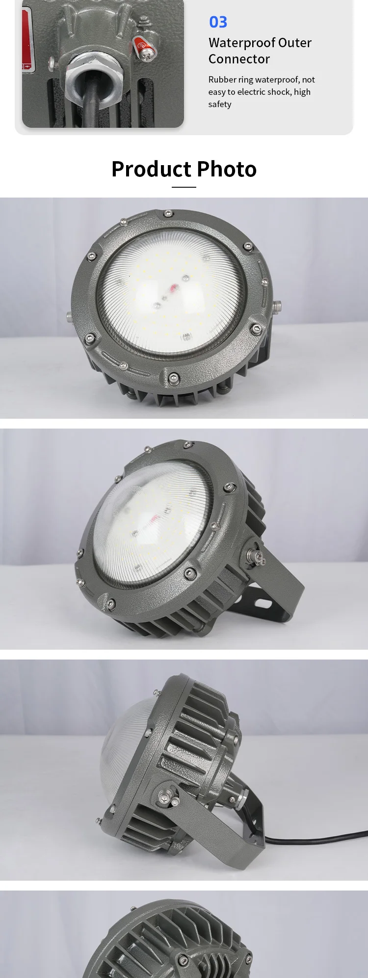 Atex Certified Explosion Proof Light Fixture For Paint Booth Lights ...