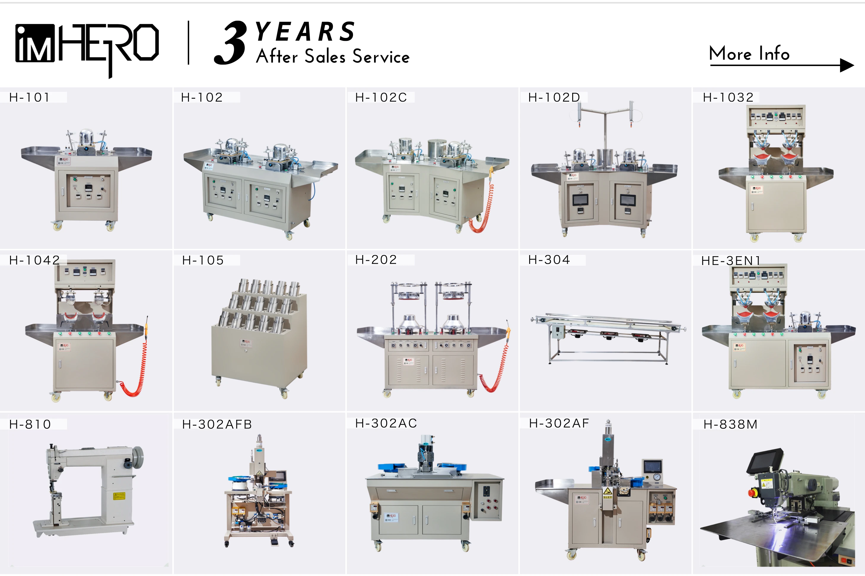 IMHERO Cap Visor Stitching Machine - Full Automatic Line