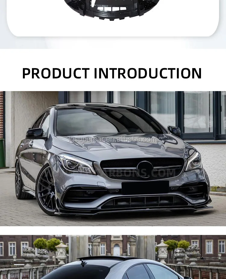 New Design Body Kit for Mercedes-Benz CLA Class W117 Upgrade to AMG ...