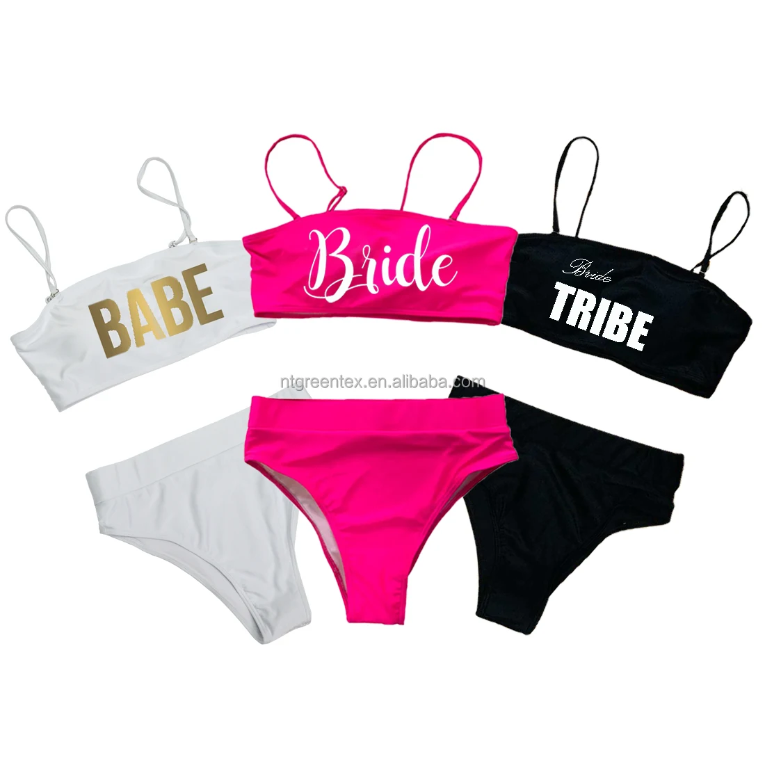 Custom LOGO Sexy Girl Bathing Swimsuits Two Piece Split Swimsuit ...