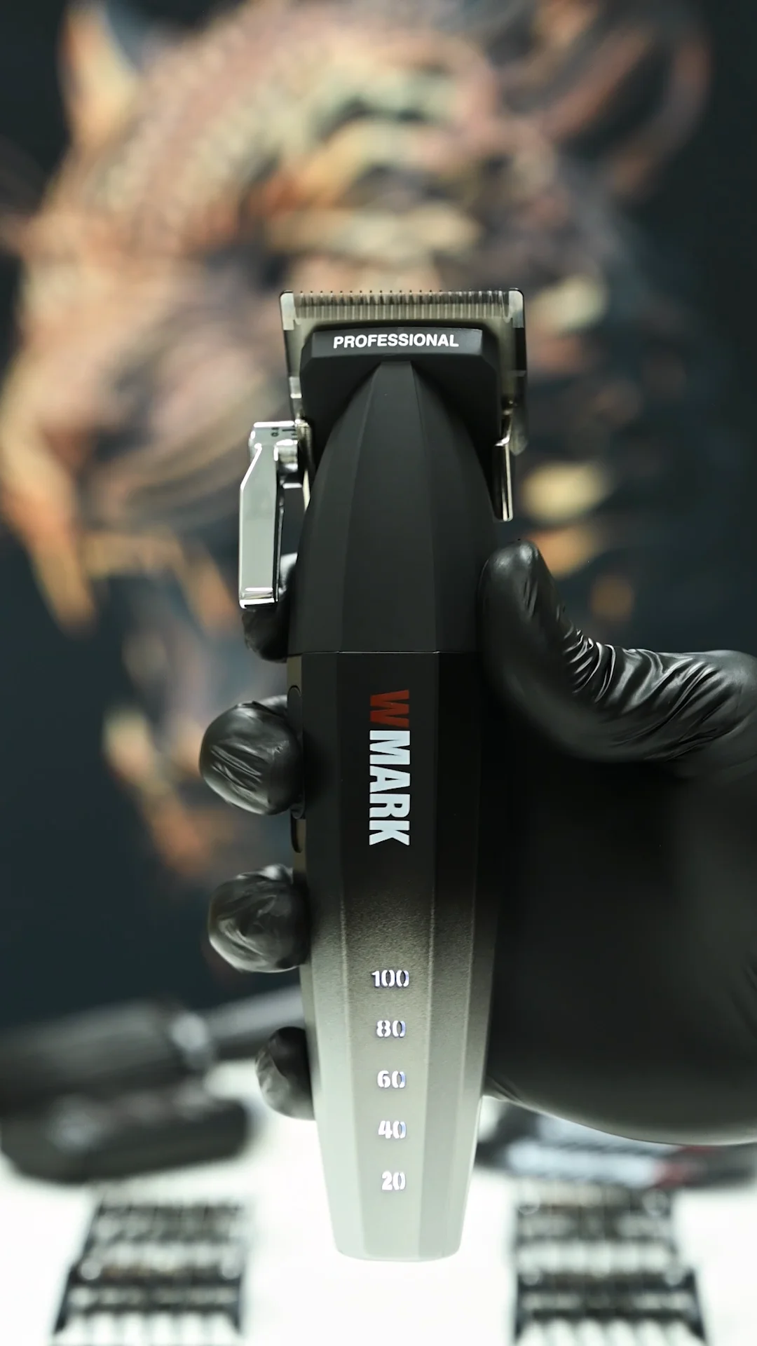 Wmark Ng-2038 Rts 9000rpm Super Motor Rechargeable Electric Barber Mens ...