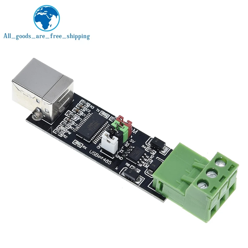 Tzt Usb 2.0 To Ttl Rs485 Serial Converter Adapter Ftdi Module Ft232rl ...