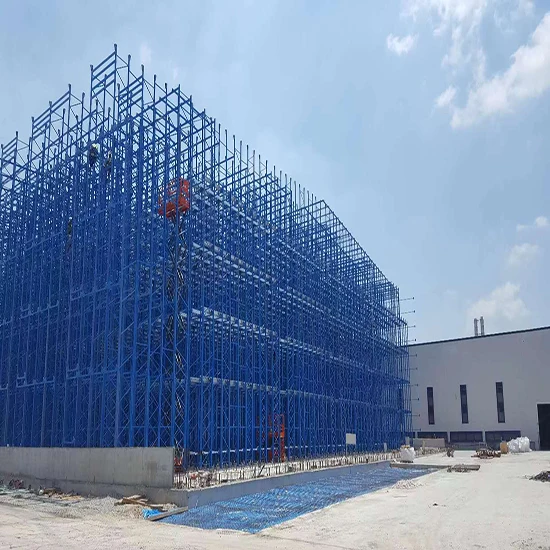 Rack Cladding Support Steel Warehouse And Also Support The Walls And ...