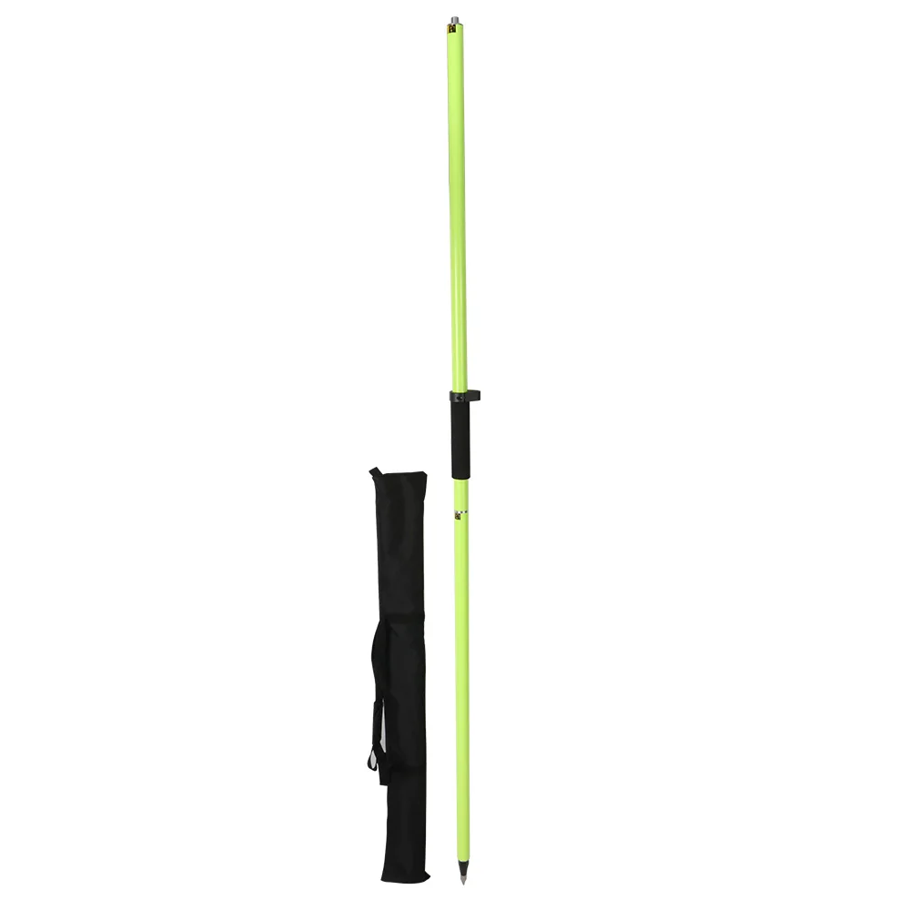 Aluminum GPS Pole Rover Rod 2M 2Sections Two-Piece for Land Surveying ...