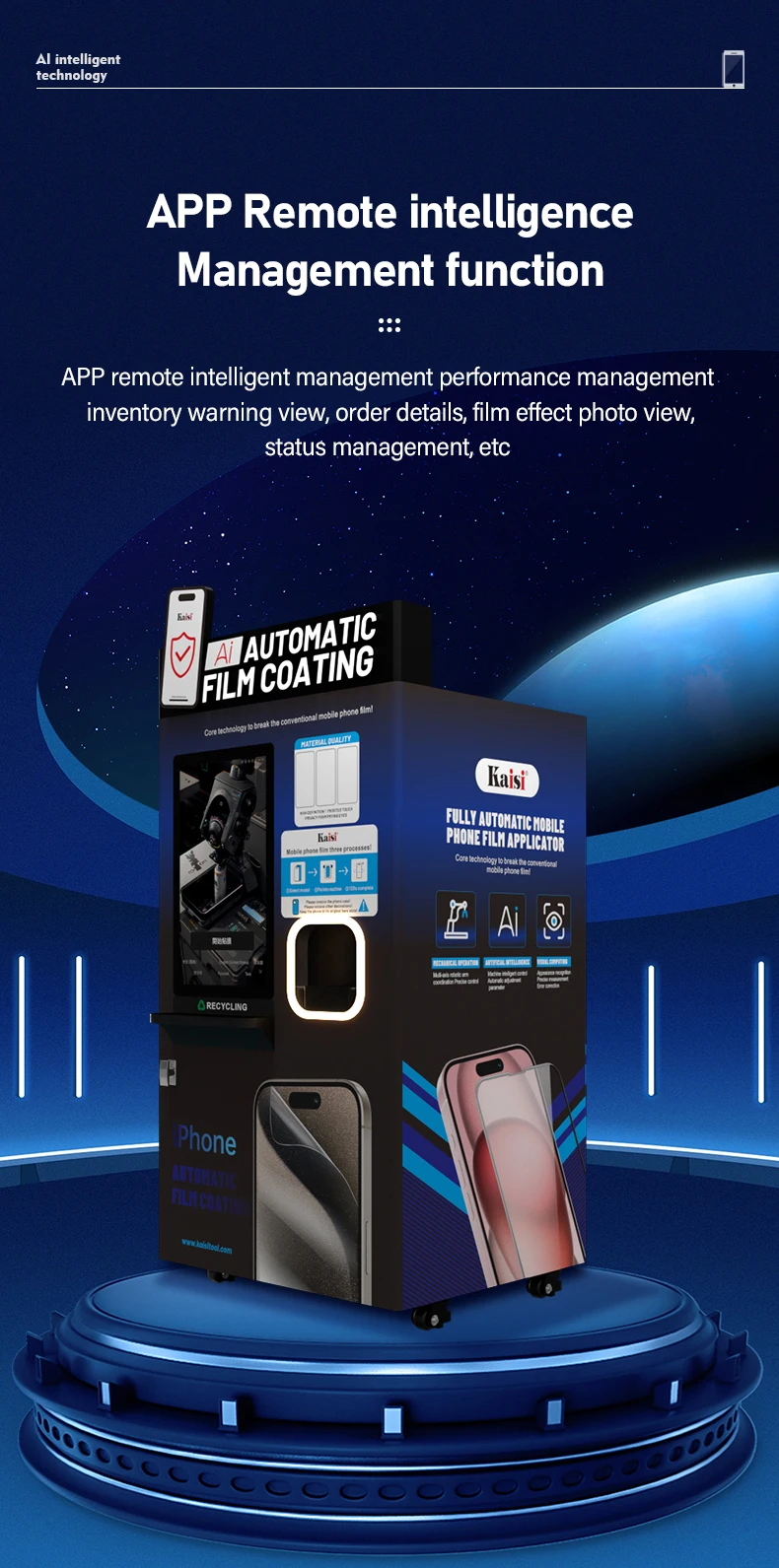 Kaisi Automatic Screen Protectors - Efficient & Durable