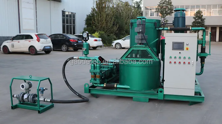 High Pressure Cement Mortar Grout Injection Pump with Mixer
