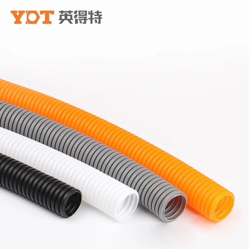 Electrical Black Pe 1/4 3/8 3/4 2 3 Inch Corrugated Hose Tube Conduit ...