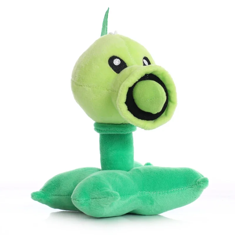 18cm Plants Vs Zombies Peashooter Plush Toy Doll Cute Snow Pea ...