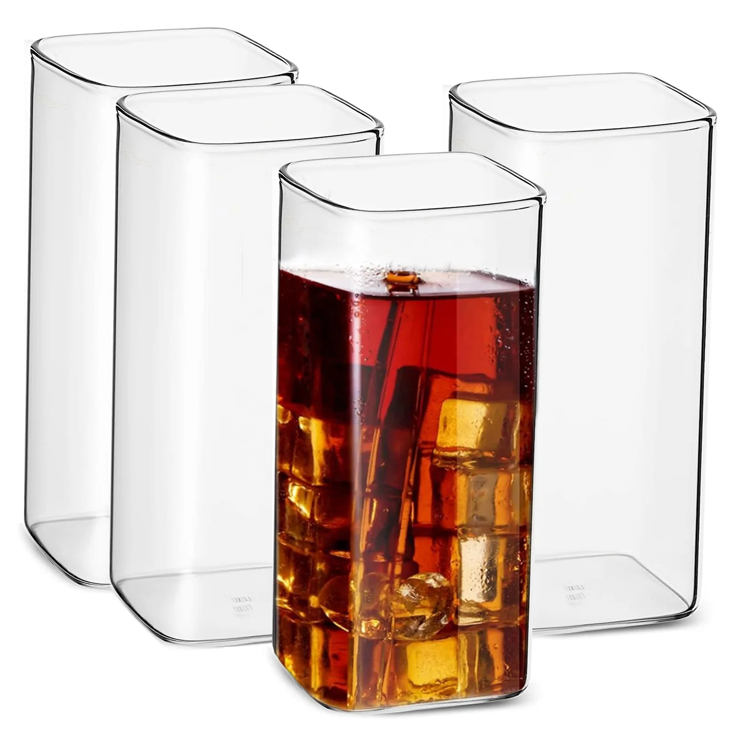 Custom Elegant Bar Glassware tall Thin Juice Water Cocktail glass ...