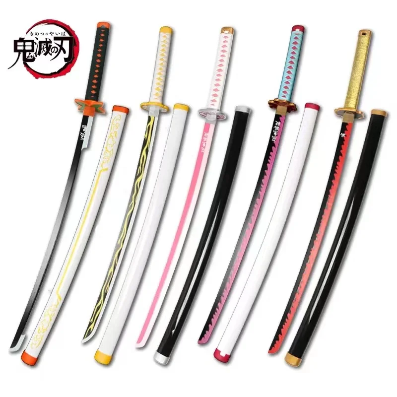 Kimetsu No Yaiba Sword Weapon Demon Slayer Satoman Tanjiro Cosplay ...