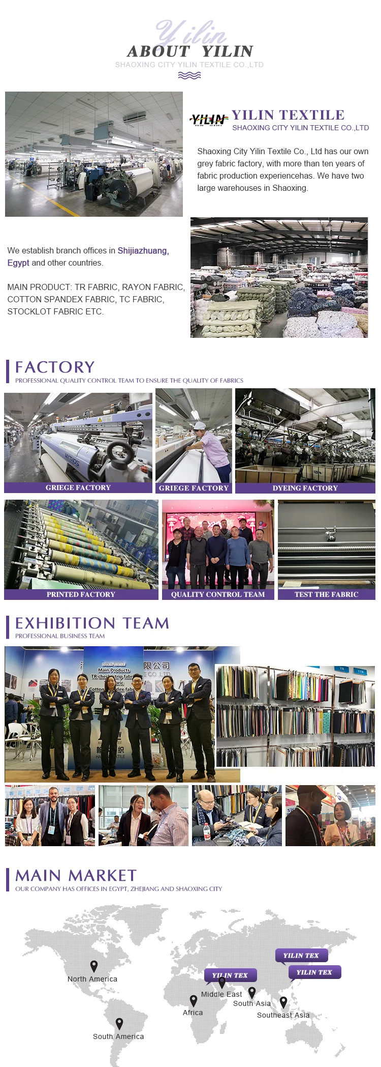 100% Rayon Farbic - Custom Viscose Printed Tela Chalis