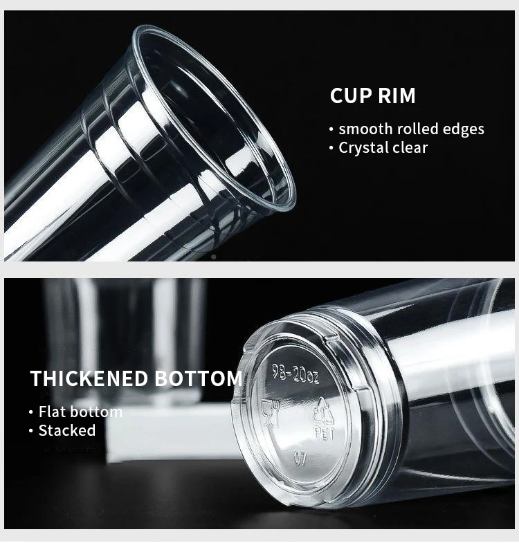 200ml 22oz Biodegradable Snack Drink Cup to Go Disposable