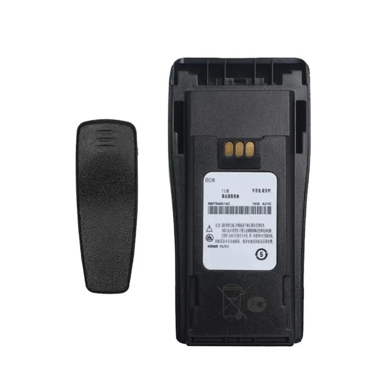 Lion Battery For Walkie Talkie Nntn4497cr /nntn4851a 2200mah Ep450 ...