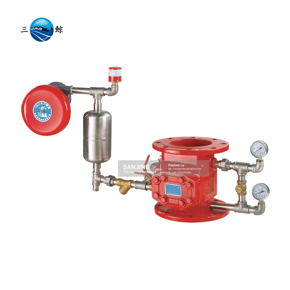Fire Wet Alarm Check Valve For Fire Fighting Sprinkler System - Buy Wet Type Alarm Vavle,Fire ...