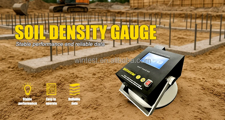Non-Nuclear Asphalt & Soil Density Gauge (EDG) Soil Tester Product ...
