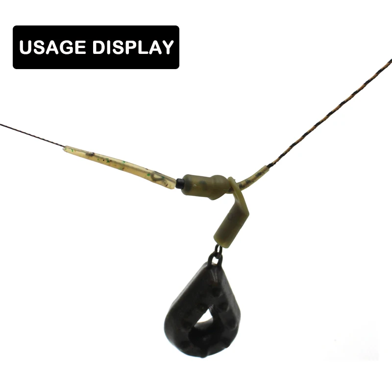 Angled Drop Off Run Rig Kit Terminal Tackle Carp Barbel Coarse Fishing ...