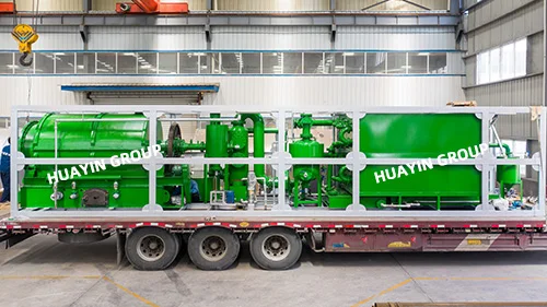 Mobile Fast Plastic To Fuel Pyrolysis Machine Plastic Pyrolysis Reactor ...