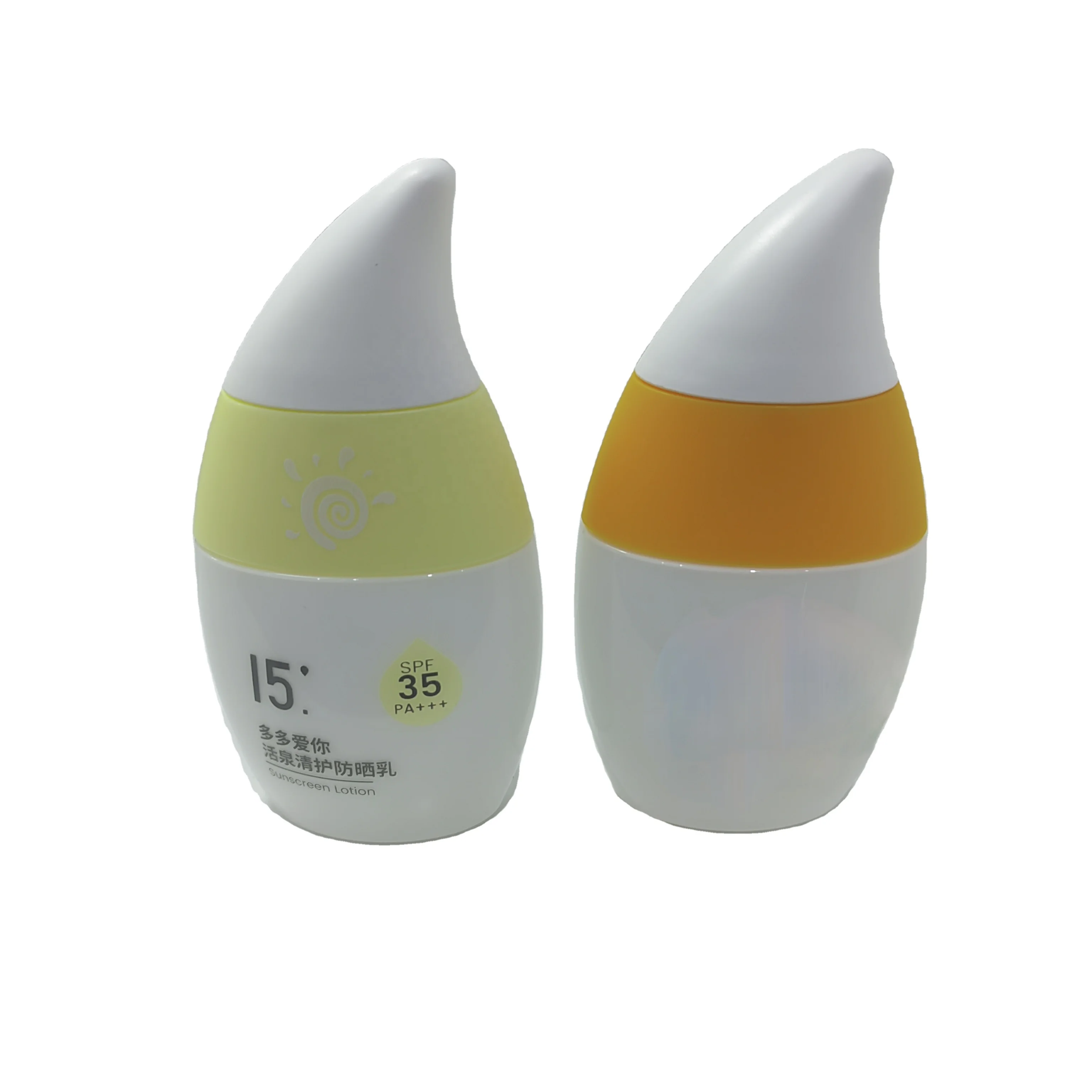 40ml Hdpe And Evoh Sunscreen Bottle For Plastic Bb Cream Cosmetic ...