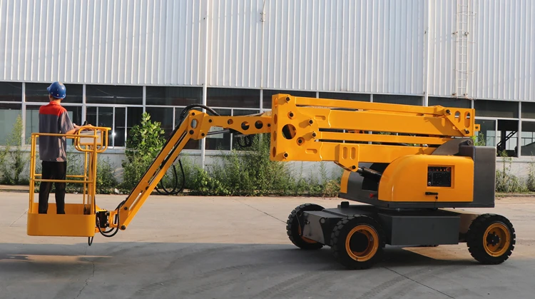 Hot Sale Sky Boom Hydraulic Lift Basket Crane Articulated Lifts Aerial ...