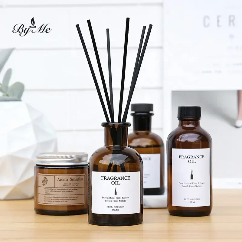 Alibaba.com: Customized 100ML glass bottle reed diffuser with MSDS oil ...
