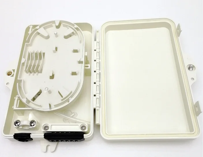 4 cable splitter distribution box 4 port fiber optic terminal box FTTX ...